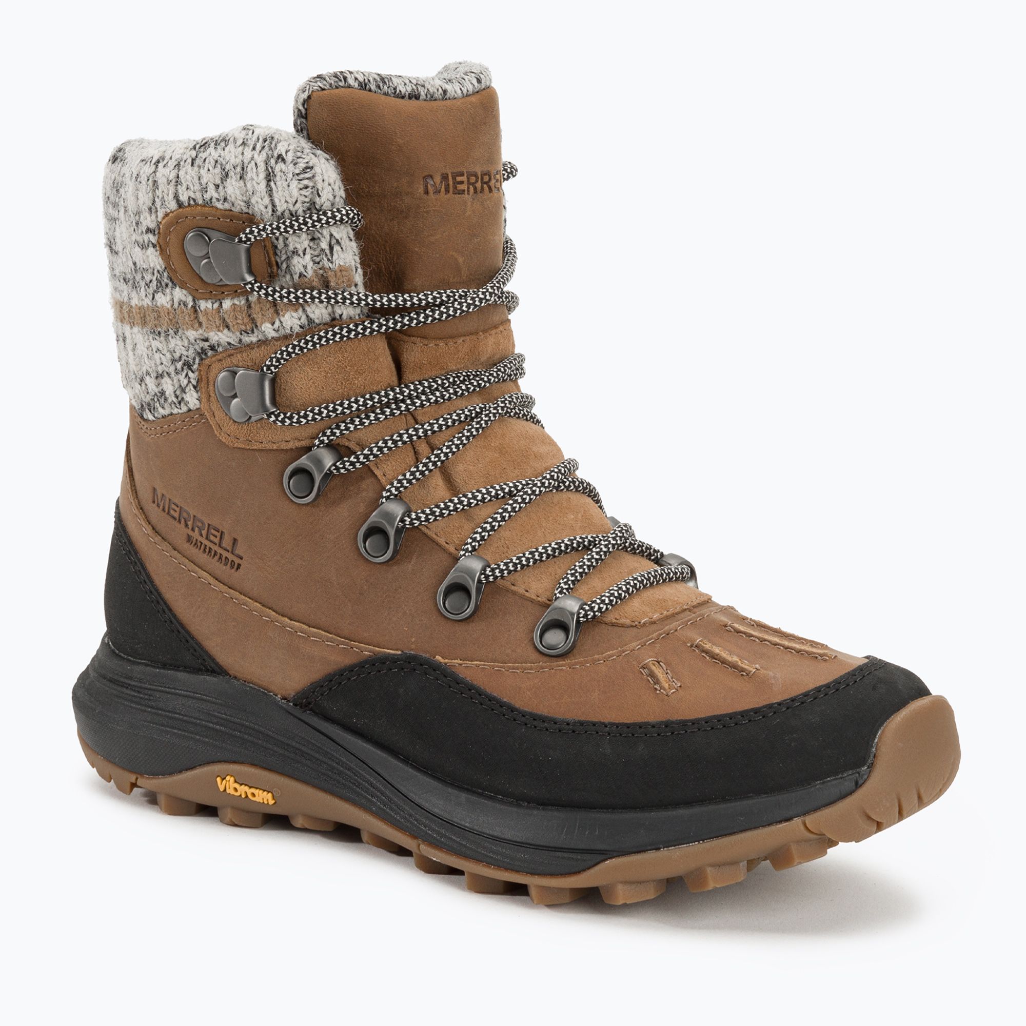 Stivali da neve da uomo Merrell Siren 4 Thermo Mid Zip WP black (J037410) - Sportano.it