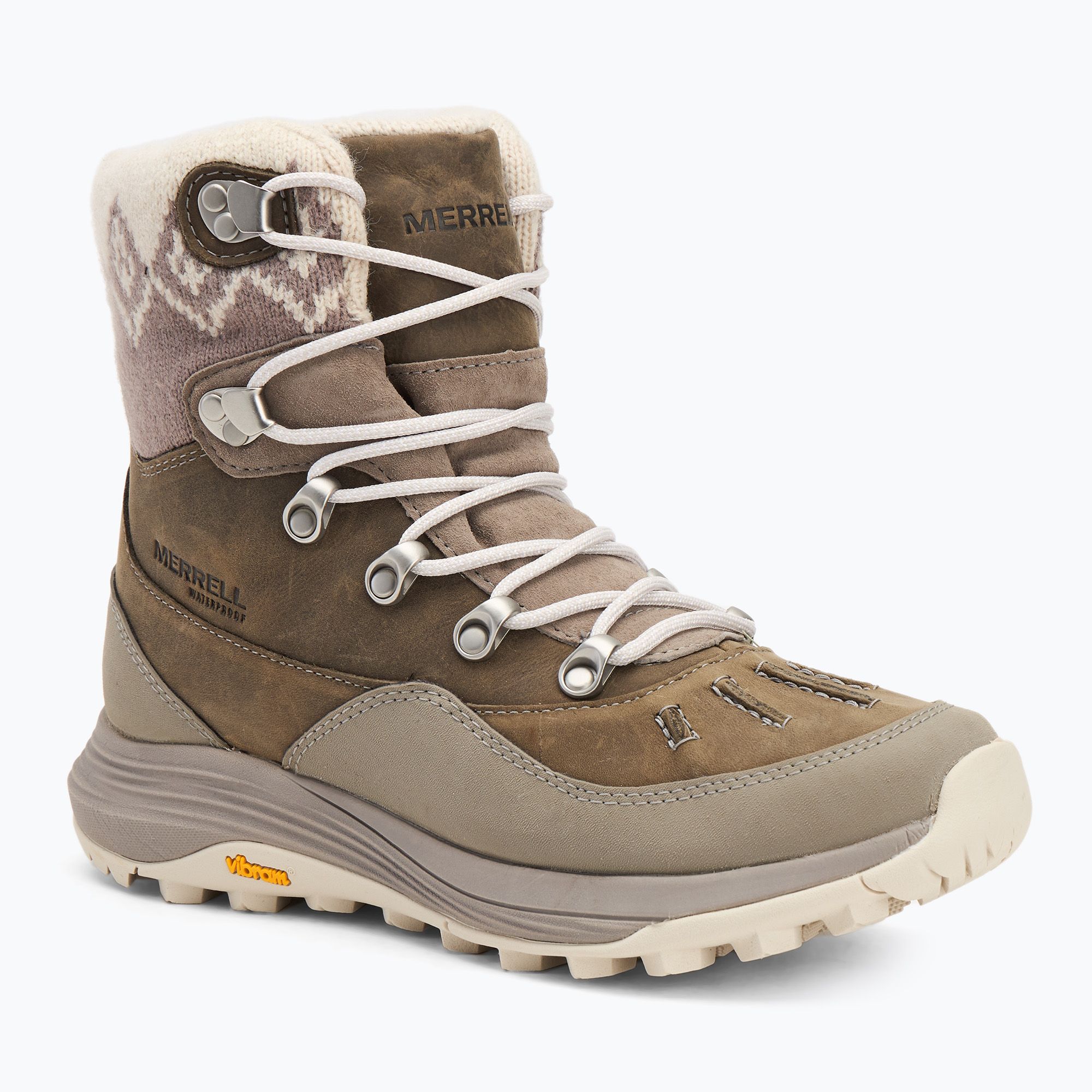 Stivali da neve da uomo Merrell Siren 4 Thermo Mid Zip WP black ...