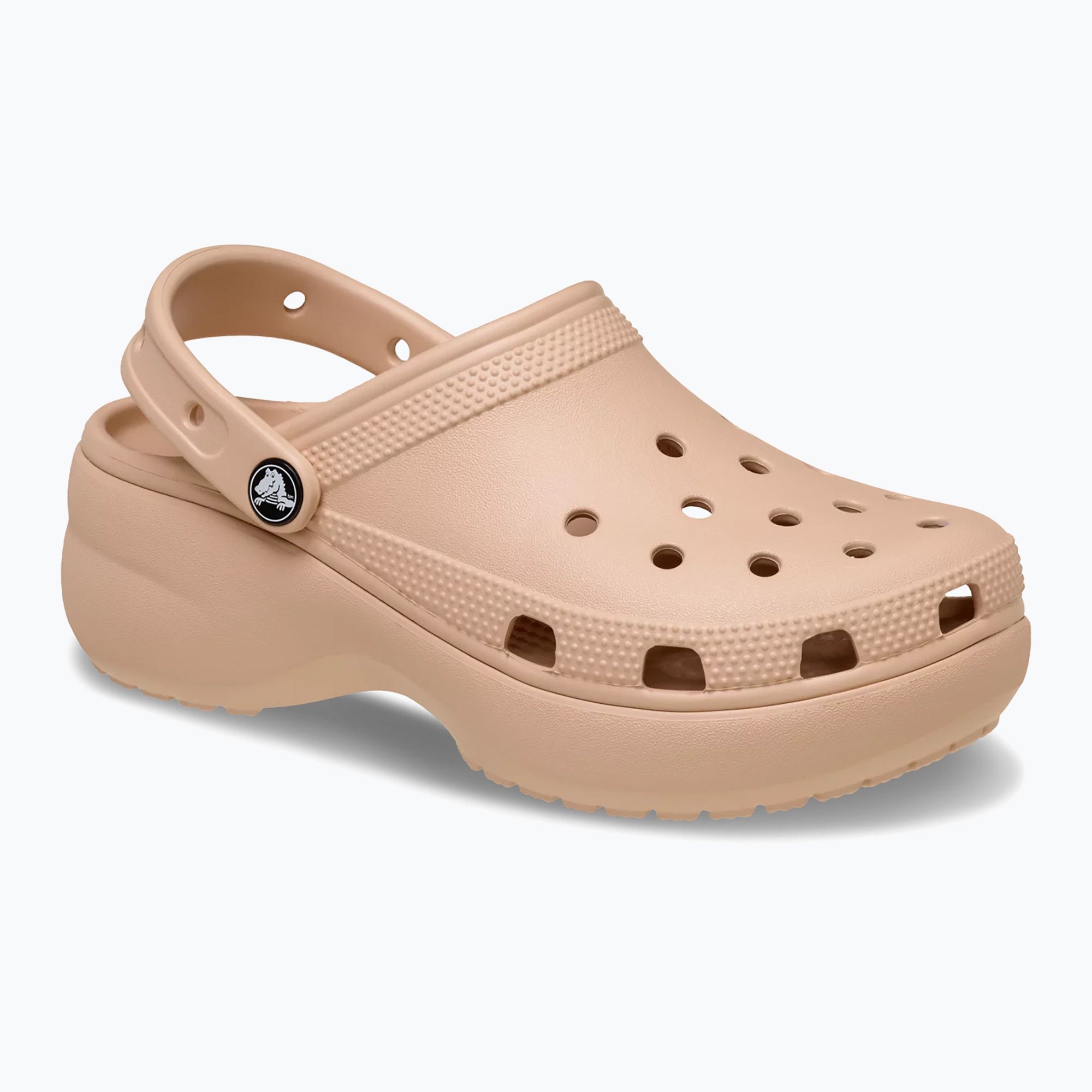 Ciabatte donna Crocs Classic Platform Clog pink caramel (206750-7AF ...
