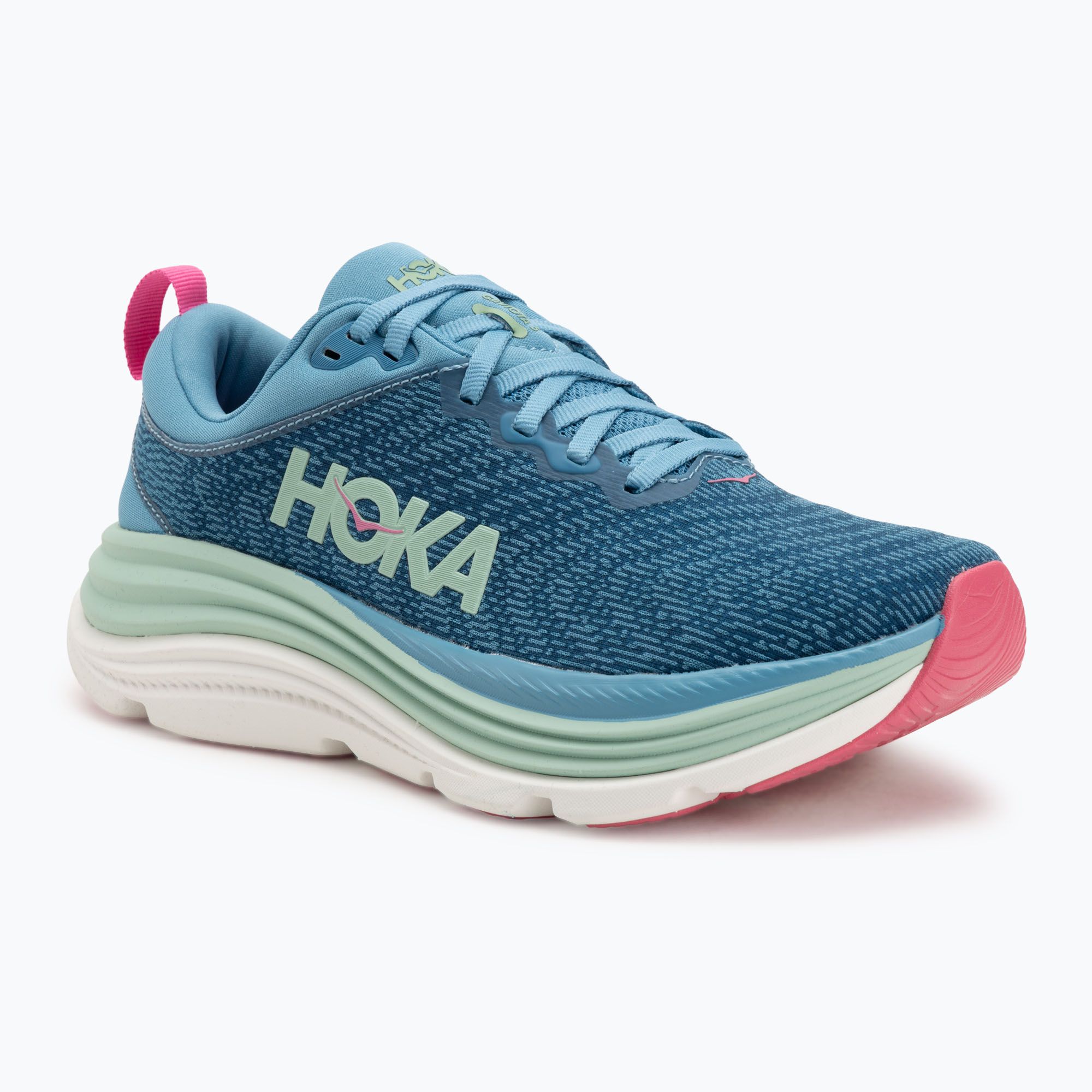 Scarpe da corsa da donna HOKA Gaviota 5 blu alpino/jadeite (1134235-ALJ ...
