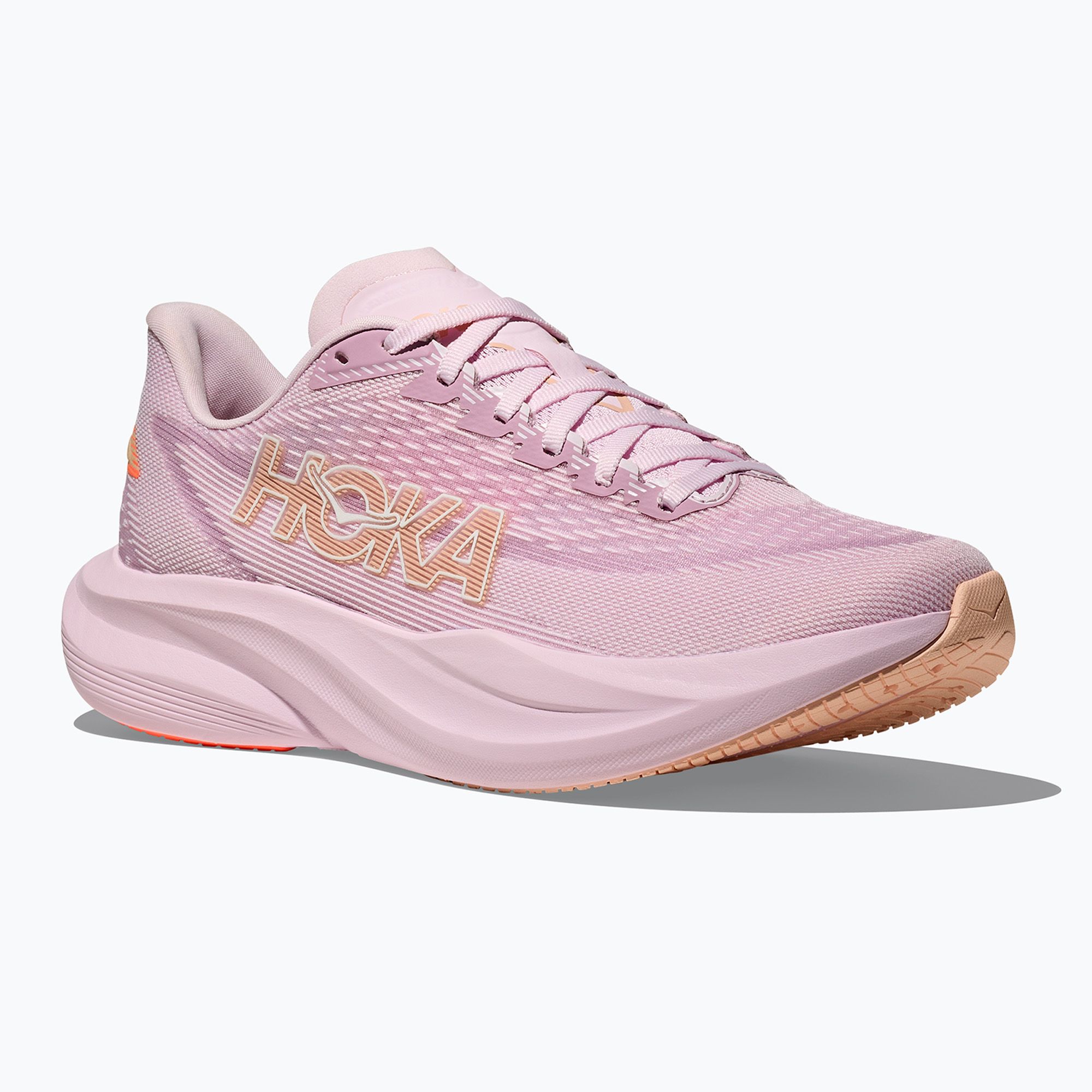 Scarpe da corsa donna HOKA Mach 7 frost/neon yuzu (1171938) - Sportano.it