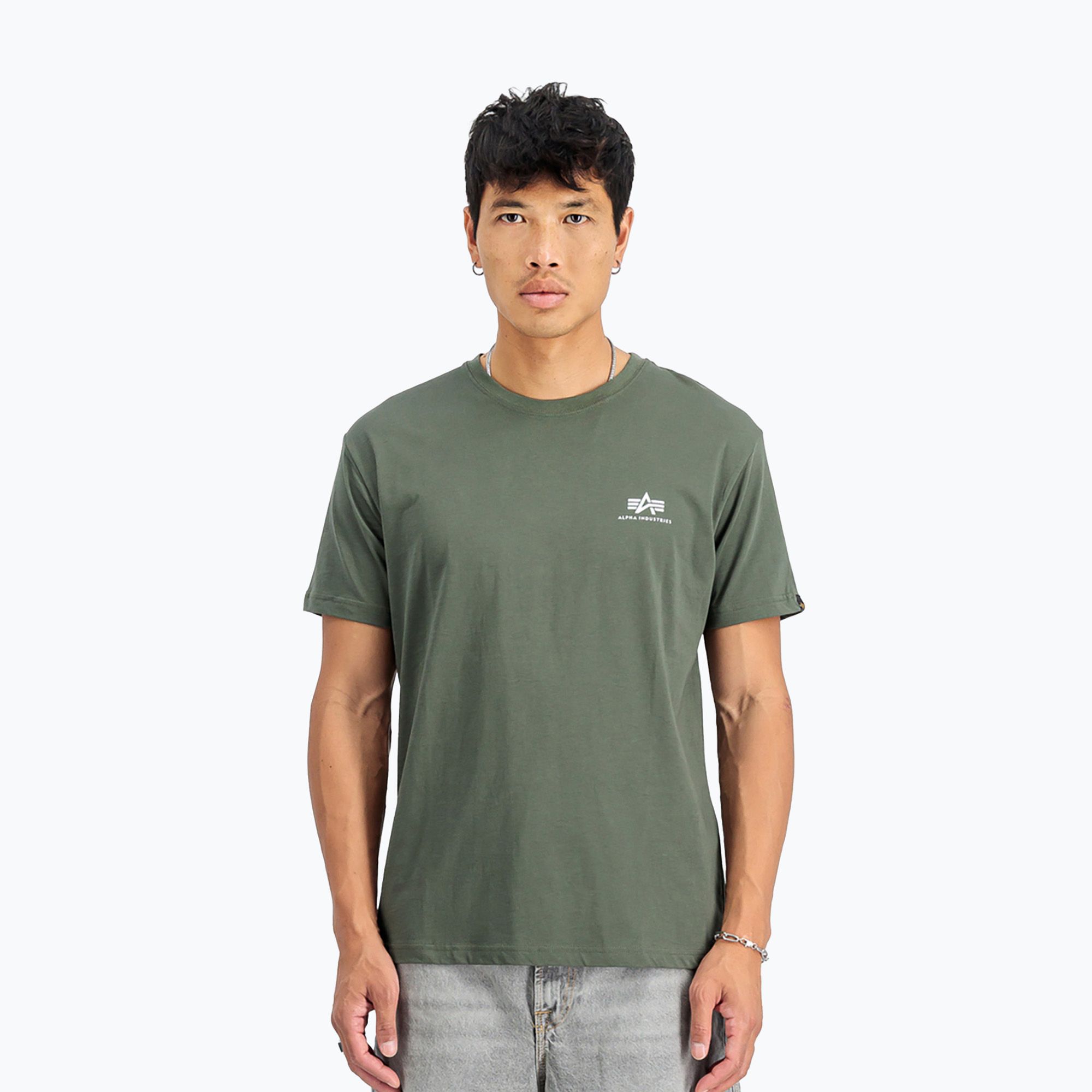 Alpha Industries Basic Small Logo T-shirt uomo nero (188505) - Sportano.it