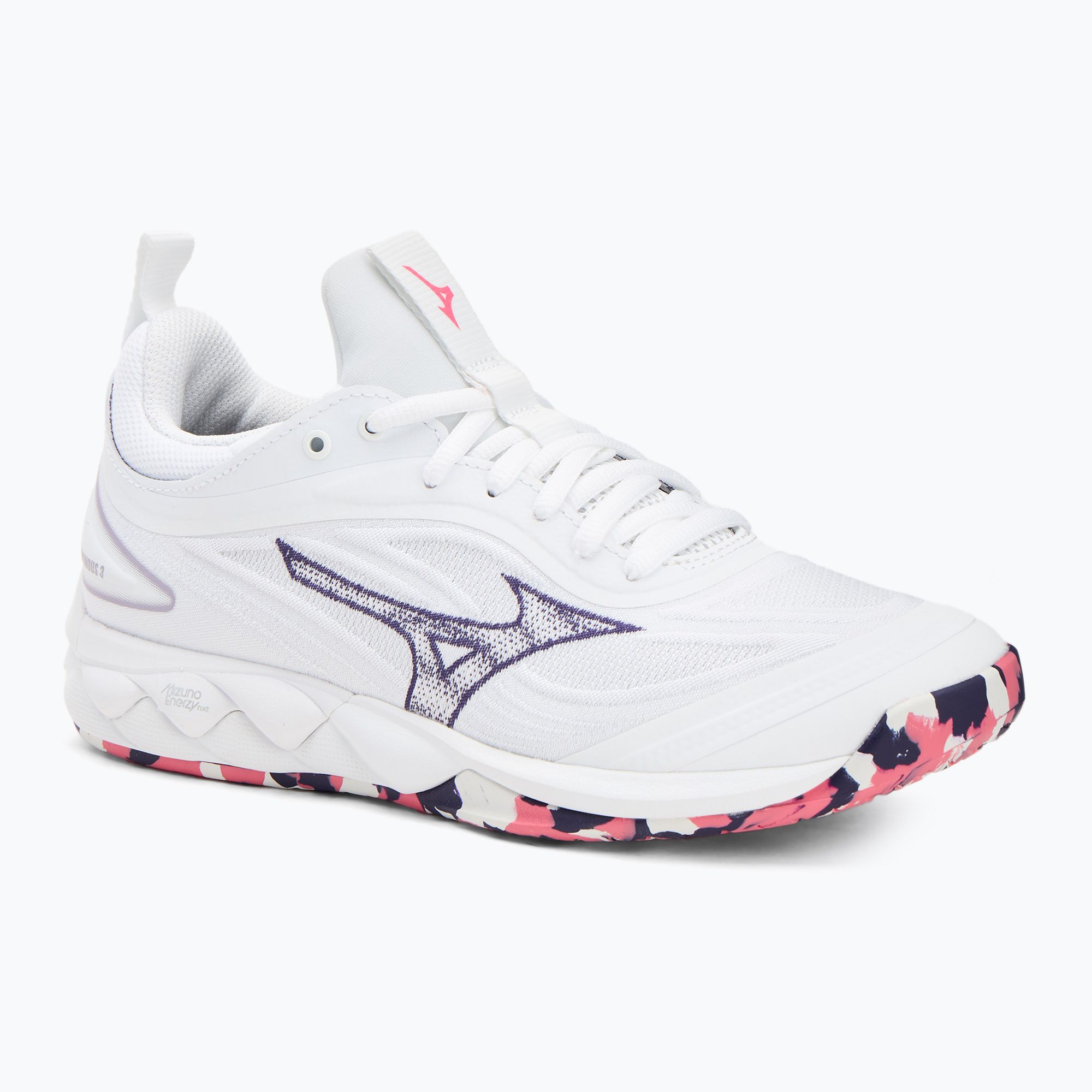 Mizuno Wave Luminous 3 scarpe da pallavolo bianco/viola indaco/rosa ...