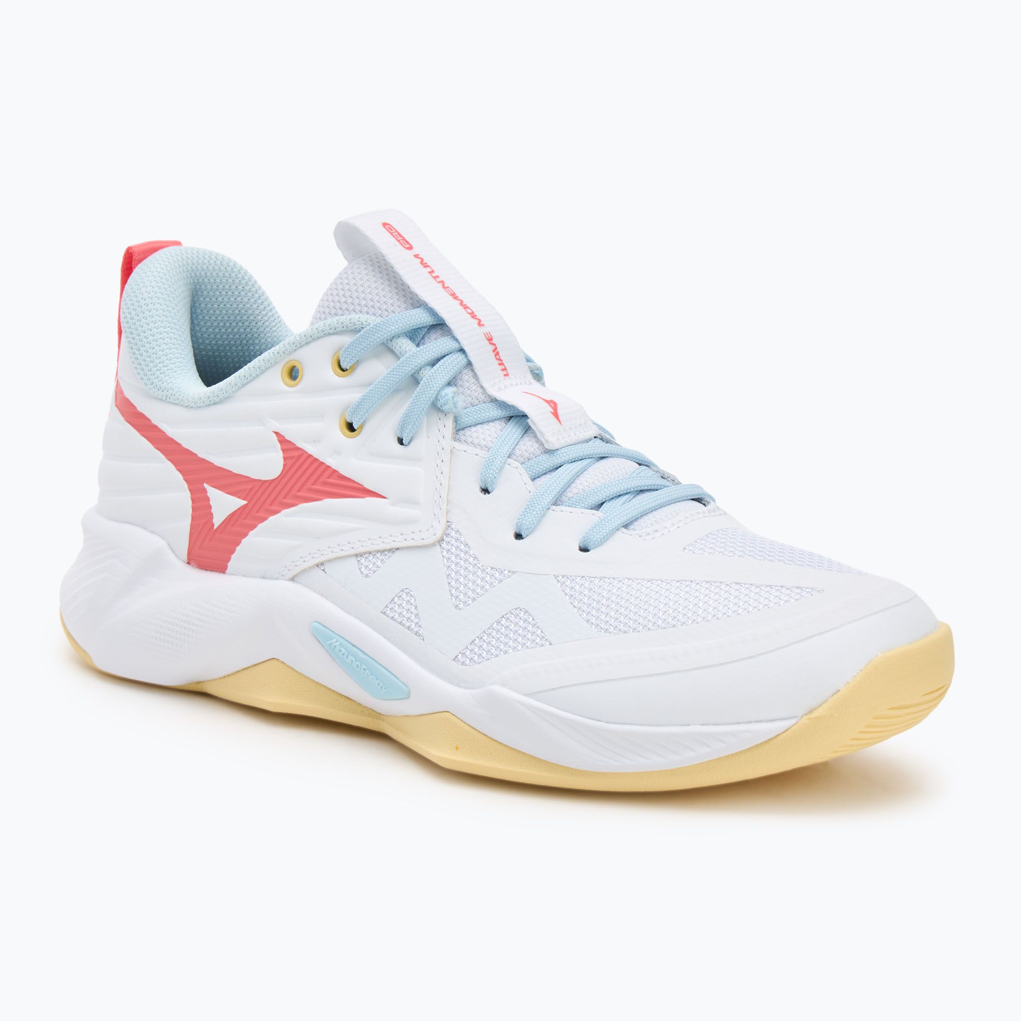 Scarpe da pallavolo donna Mizuno Wave Momentum Pro white/rose elegance ...