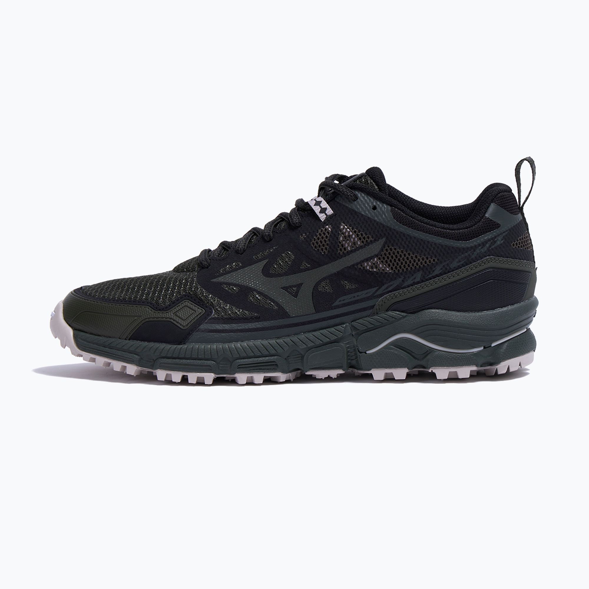 Scarpe Mizuno Wave Daichi LS forest night/black/silver birch ...