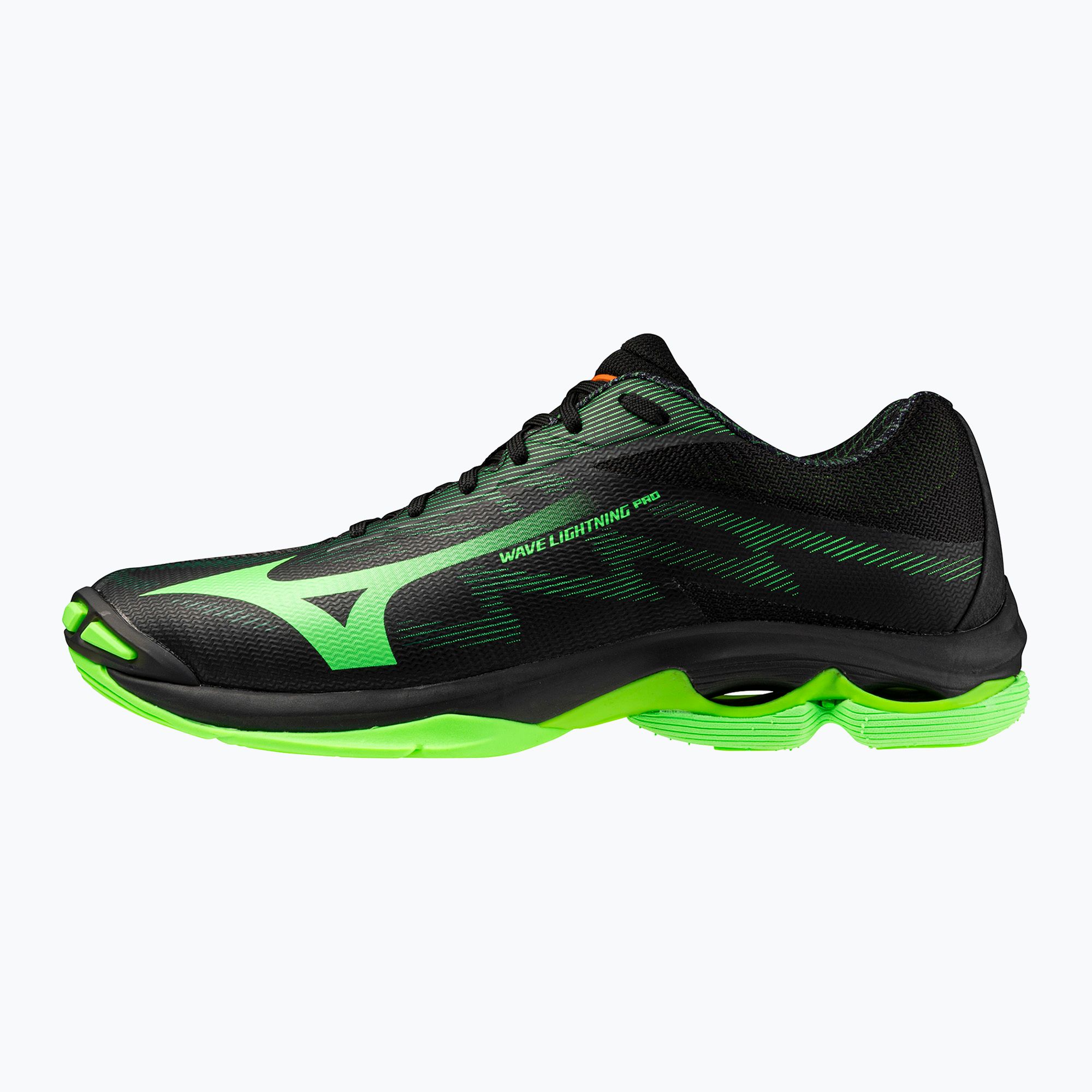Scarpe da pallavolo Mizuno Wave Lightning Pro black/gloving apple ...