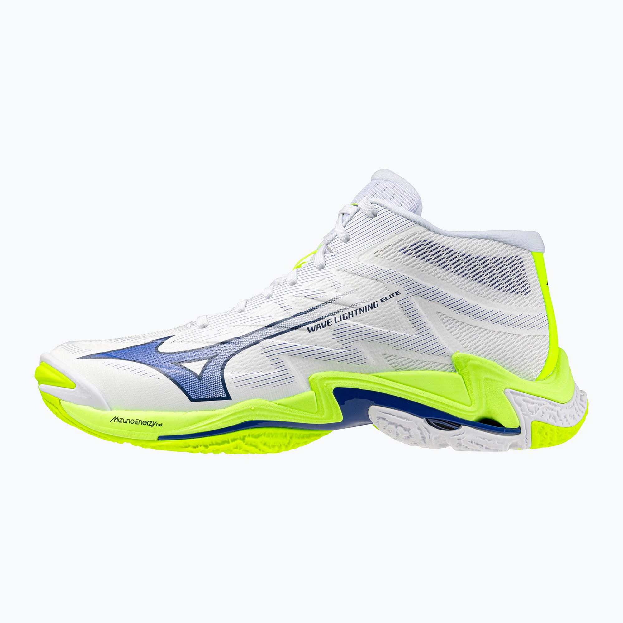 Scarpe da pallavolo Mizuno Wave Lightning Elite Mid white/black/fiery ...