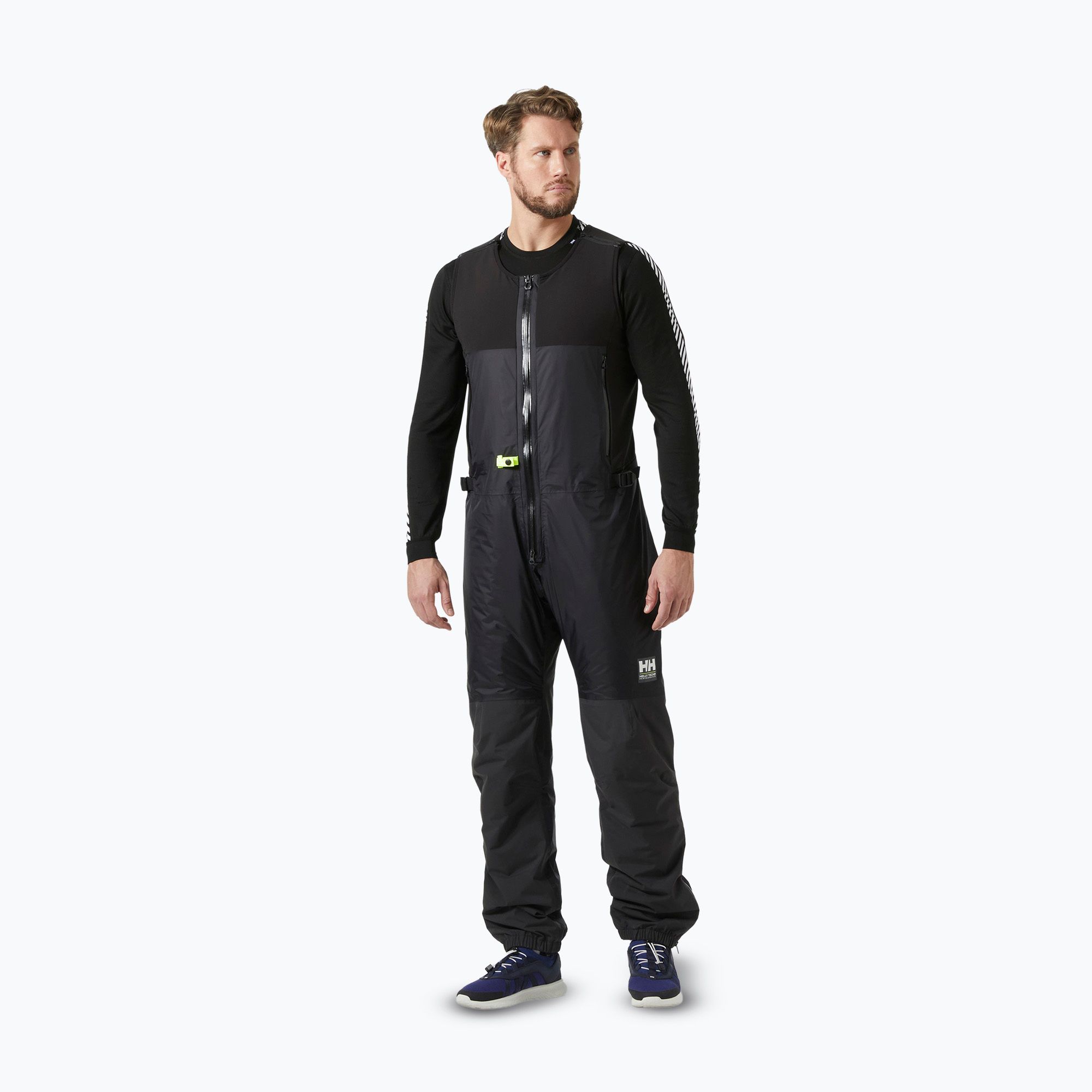 Pantaloni da vela Helly Hansen Aegir Midlayer Salopette nero (34521_990 ...