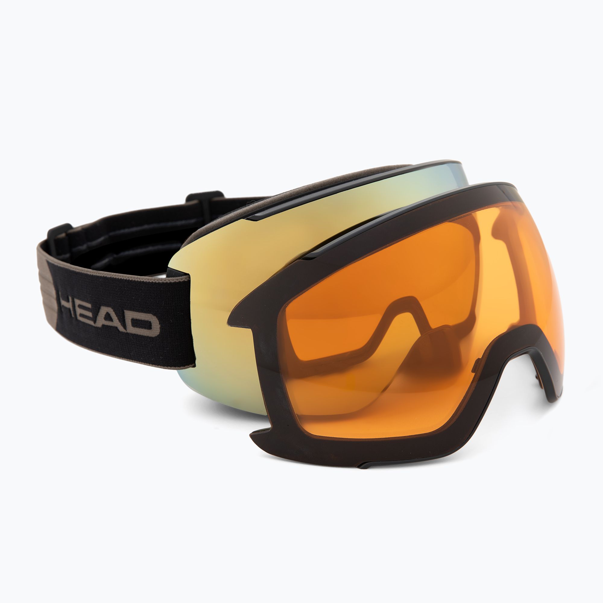 Occhiali da sci HEAD Magnify 5K oro/crema/5k oro/arancio (390854 ...