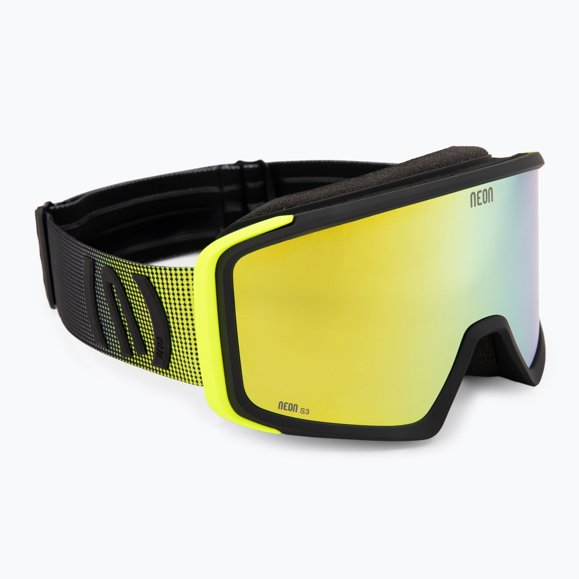 Occhiali da sci Neon Eclipse yellow/mirror green (ECYF M5) - Sportano.it